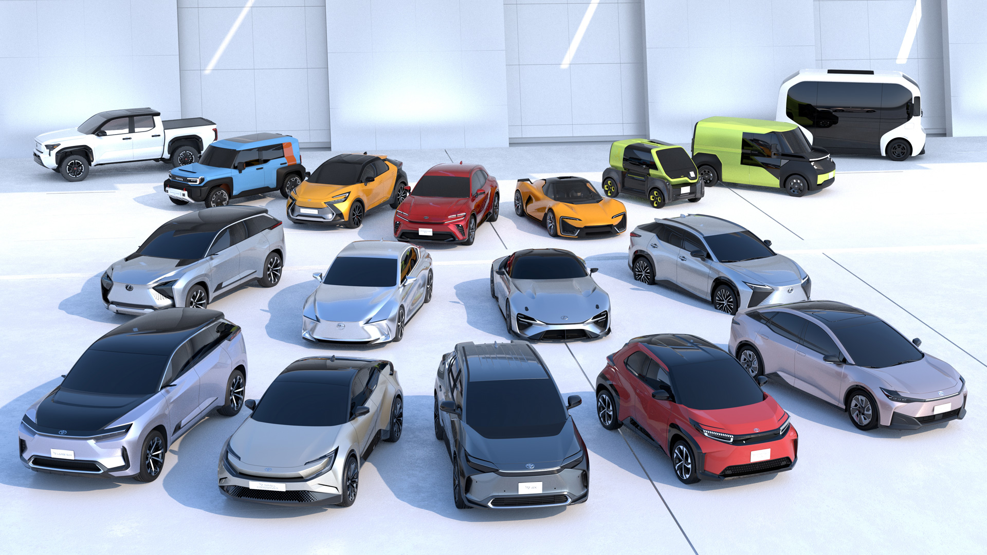 Toyota unveils its electric future with 16 all-new concept cars ...