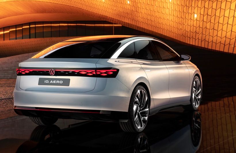 Volkswagen reveals new 2023 ID. AERO electric flagship concept ...