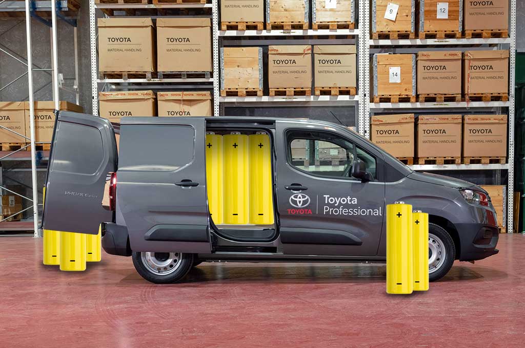 Toyota joins with Suzuki to make swappable batteries for vans