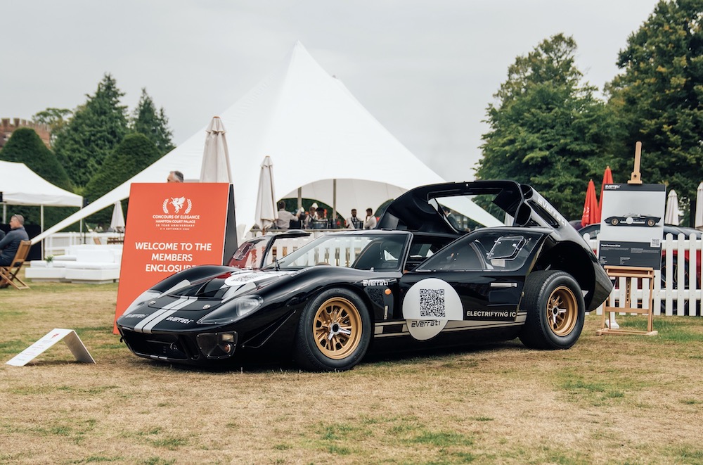 Everrati reveals electric version of classic Ford GT40