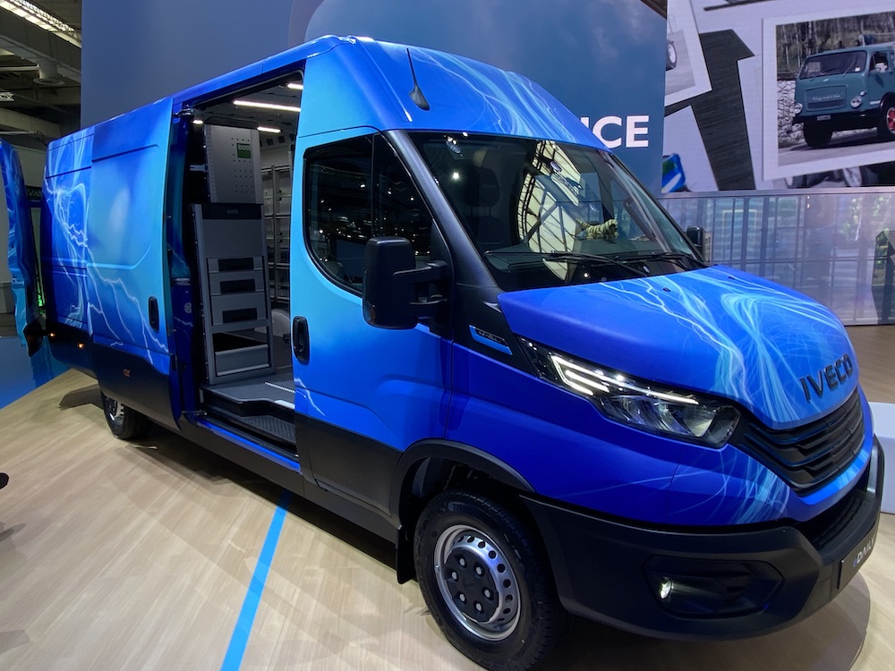 Iveco vans go electric with new eDAILY