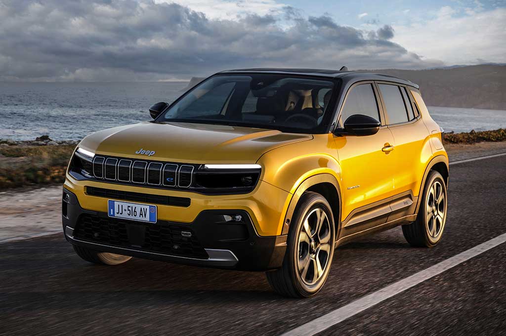 Jeep confirms final specifications for first all-electric car - Avenger