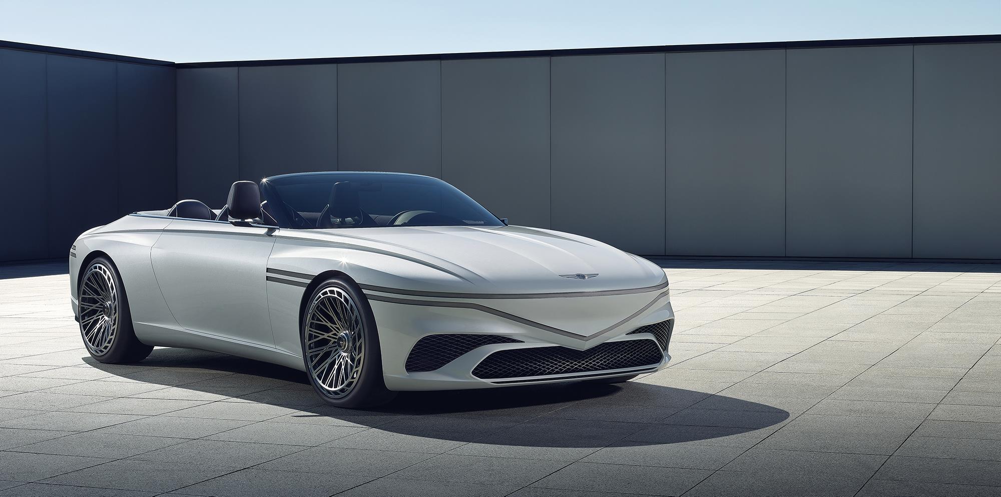 Genesis unveils four-seater electric convertible | Electrifying