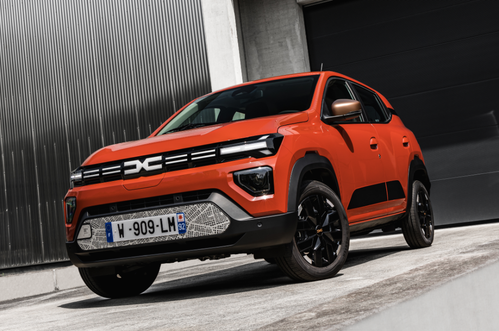 Dacia spring real range store