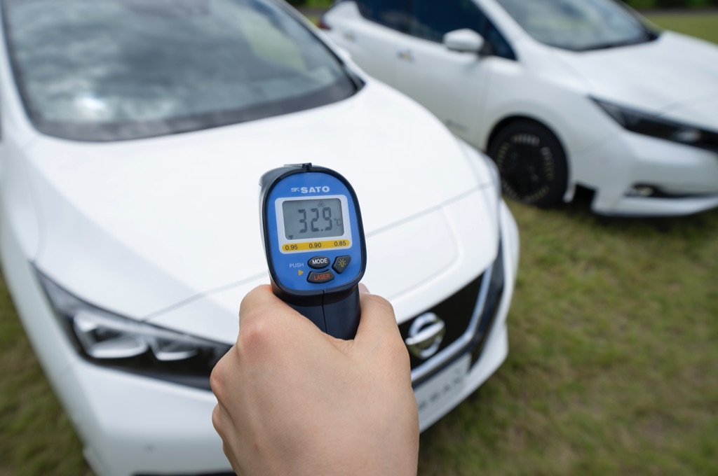 Nissan’s cool paint job could add miles to EV range | Electrifying.com