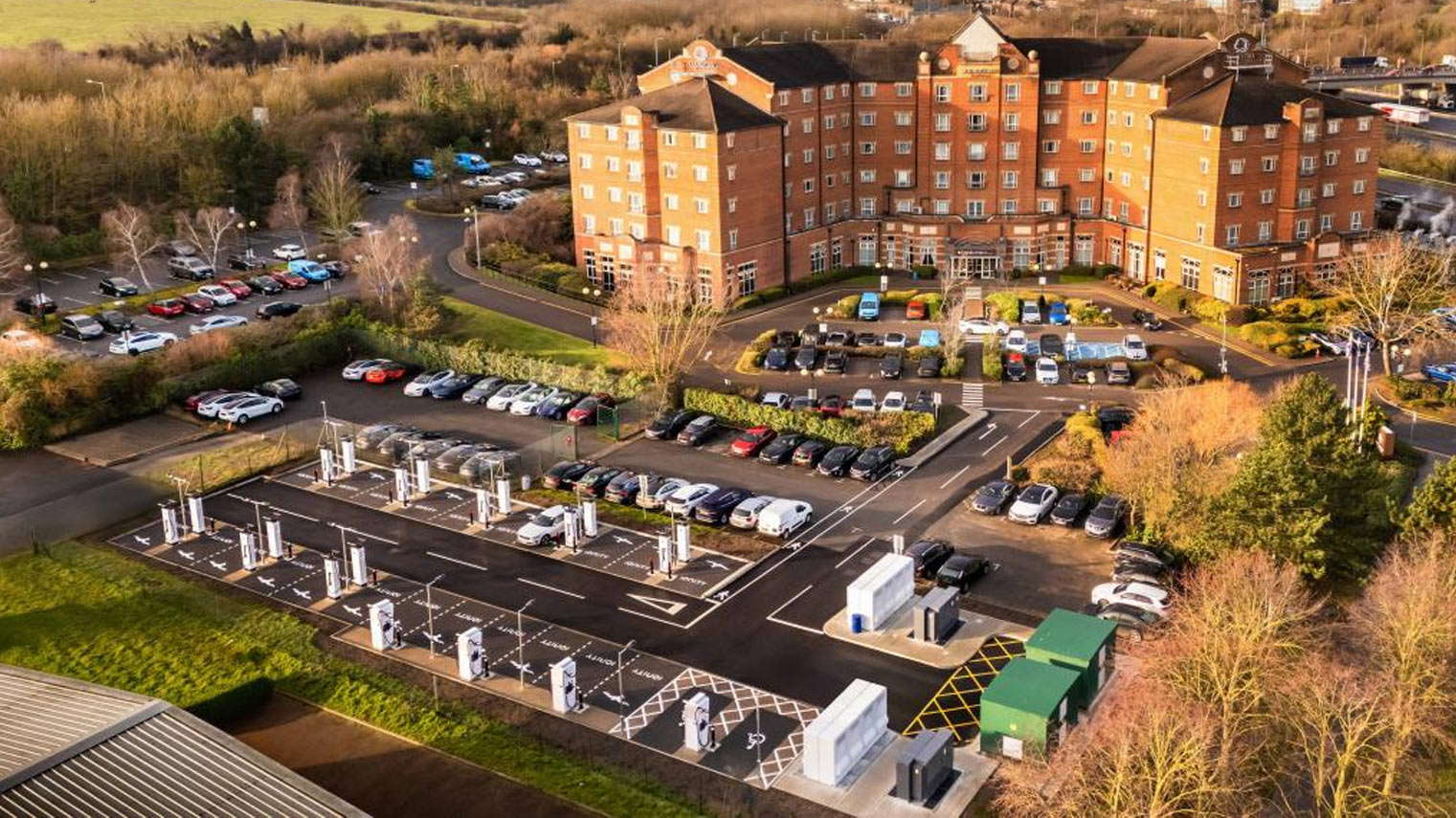 Ionity opens UK’s largest ultra-rapid charging hub with 24-stall site ...