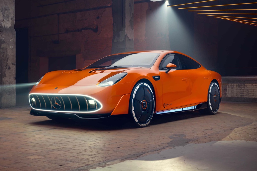 Think EVs are slow? Merc targets 224mph top speed with new GT ...