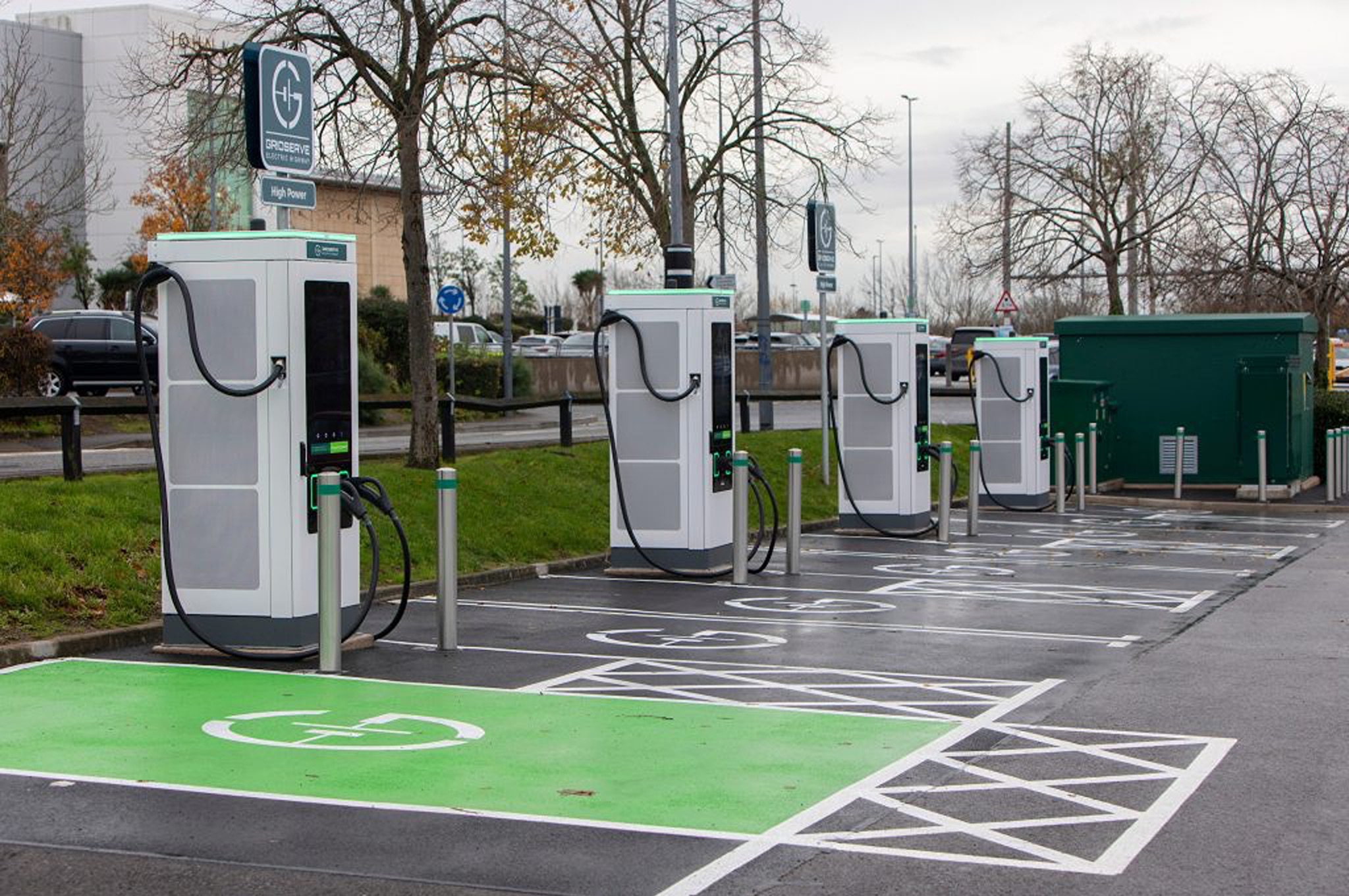 Gridserve has just installed its first 400kW chargers